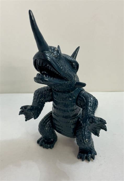 Marusan Nitto No Kaiju Sery Reproduction Version Bargon Navy Blue Molded Unpainted Mandarake