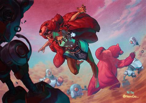 Artstation Brawl Stars Nita