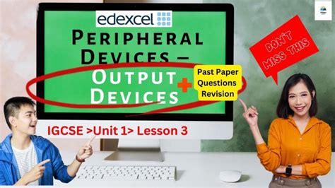 Edexcel It Guru On Linkedin Edexcel Igcse Ict Chapter 1 Lesson 3 Output Devices Practice…