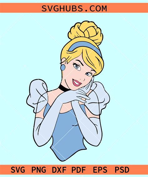 Disney Princess Layered Svg Princess Svg Princess Party Svg Disney