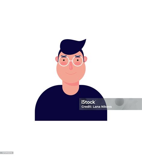 남성 얼굴 감정의 세트 다른 표정으로 수염을 기리는 남자 이모티콘 캐릭터 만화 스타일의 벡터 일러스트레이션 교사 교육 관련 직업에 대한 스톡 벡터 아트 및 기타 이미지