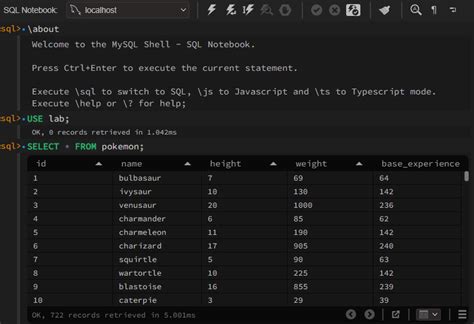 Ex Cuter Du Sql Dans Visual Studio Code Avec Mysql Shell For Vs Code