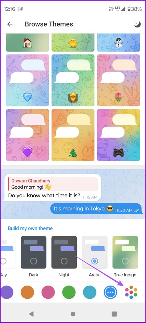 How To Create A Custom Theme In Telegram Guiding Tech