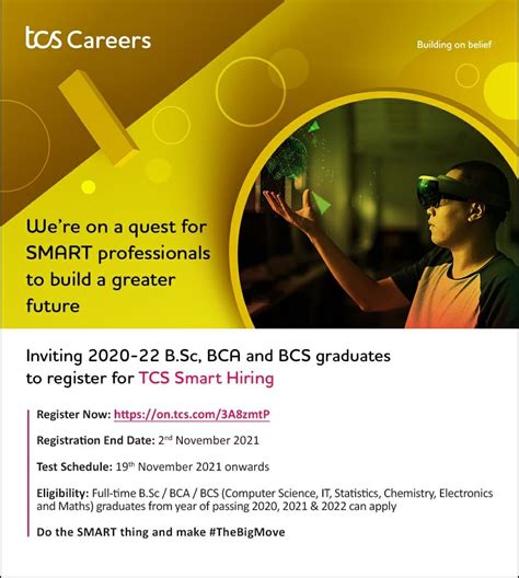 Thebigmove Tcs Hiring Recruitment Tcscareers Saurabh Pardeshi