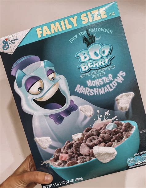A Classic Halloween Cereal Boo Berry Halloween Cereal Rcereal