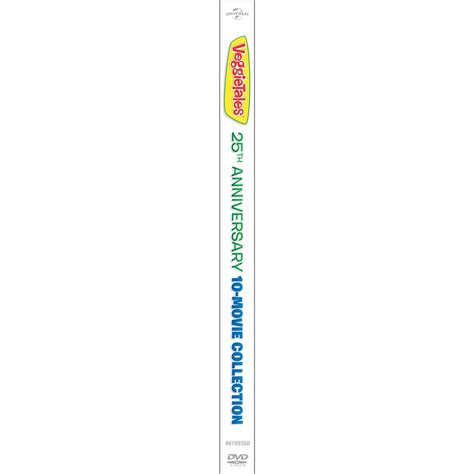 Veggietales 10 Movie Collection Dvd Set 25th Anniversary Edition
