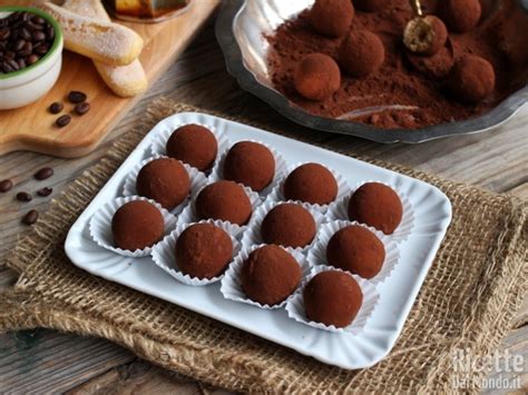Tartufini al tiramisù semplici e veloci RicetteDalMon