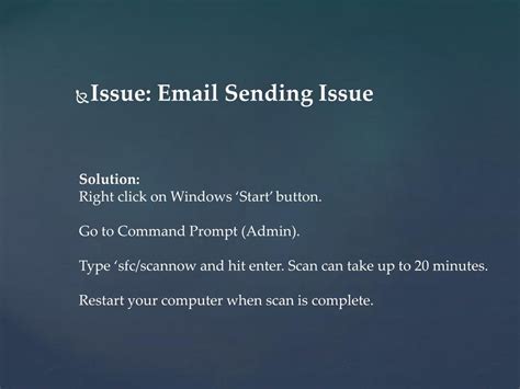 Ppt How To Fix Outlook Mail Issues In Windows 10 Powerpoint