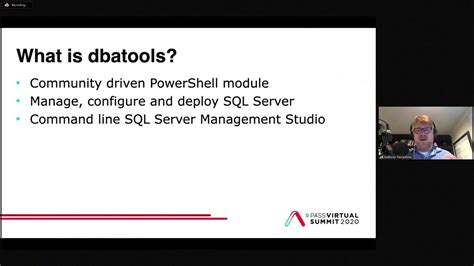 Deploying And Managing Sql Server With Dbatools Anthony Nocentino Youtube