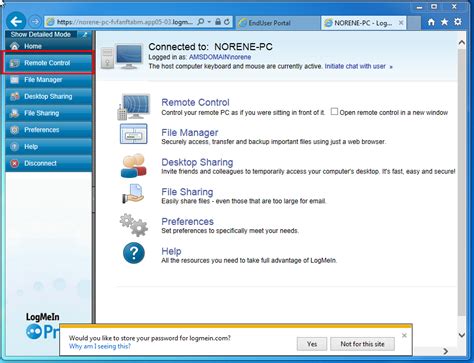 Using Euclid Networks Logmein PRO Remote Access Portal Euclid Networks