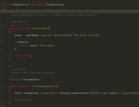 [question] 为什么使用了这个缓存注解，方法就没有返回值了 · issue 44 · hyperf hyperf · github