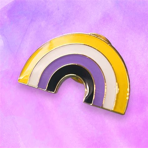 Nonbinary Rainbow Badge Equalitee