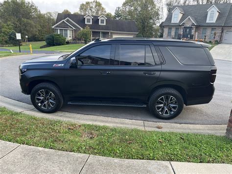Wrapped My 21 Tahoe In Xpel Stealth Chevytahoe