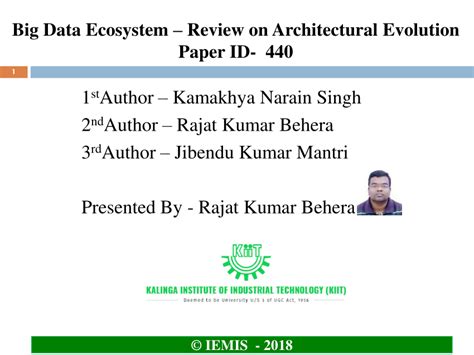 Pdf Big Data Ecosystem Review On Architectural Evolution