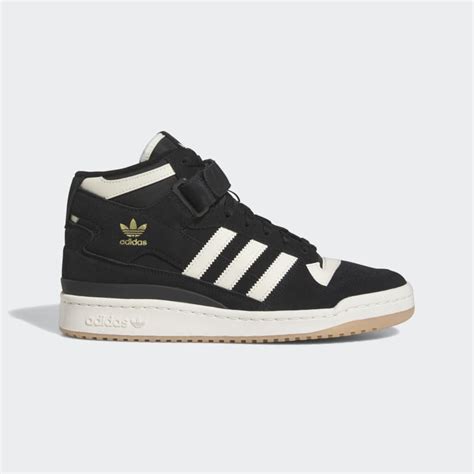 Adidas Forum Mid Shoes Black Adidas Uk