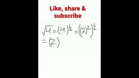 Square Root Under Root Short Maths Maths Learner Squareroot Underroot Short Maths Youtube