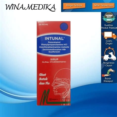 Jual Intunal Sirup 60 Ml Shopee Indonesia