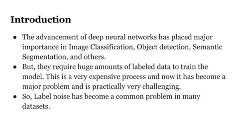 A Survey Of Image Classification With Deep Learning In The Presence Of Noisy Labels PPT