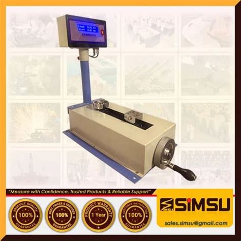 Digital Alloy Steel Simsu Wire Crimp Pullout Tester At ₹ 78000 Piece In