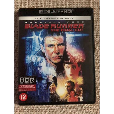 Blu Ray Blade Runner The Final Cut 4K Semi Novo Shopee Brasil