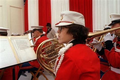 The United States Marine Band Musicians White House Historical
