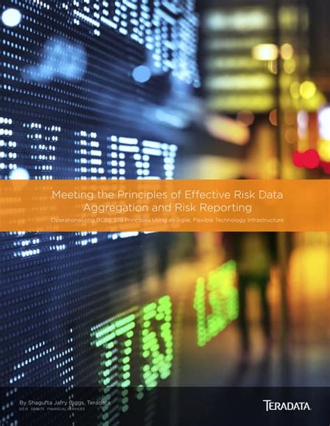 Risk Data Aggregation Risk Reporting Pdf Financial Regulation Economy