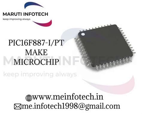 Pic16f887 I Pt Microchip Ic At ₹ 250 Piece Microchip Microcontroller In Ahmedabad Id