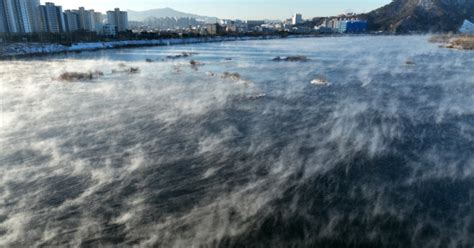 ‘평창 면온 189도 맹추위 낮부터 풀려오후엔 내륙·산지 1∼3㎝ 눈
