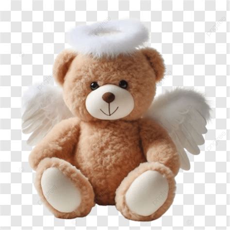 정면에 천사 날개가 달린 3차원 테디 베어 모습 천사 날개를 가진 3d 테디 베어 앞에서 봐 테디 베어 Png 일러스트 및 이미지 에 대한 무료 다운로드 Pngtree