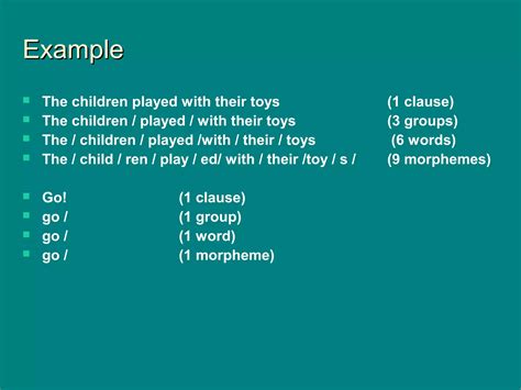 Systemic Functional Grammar Ppt