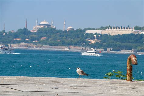 메이든스 타워에서 보스포러스 해협에서 바라본 이스탄불 0명에 대한 스톡 사진 및 기타 이미지 0명 Byzantine 건축