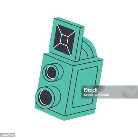 오래 된 필름 카메라입니다 전문 사진 장비 벡터 일러스트 레이 션 겉창에 대한 스톡 벡터 아트 및 기타 이미지 겉창 디자인 디지털 카메라 Istock