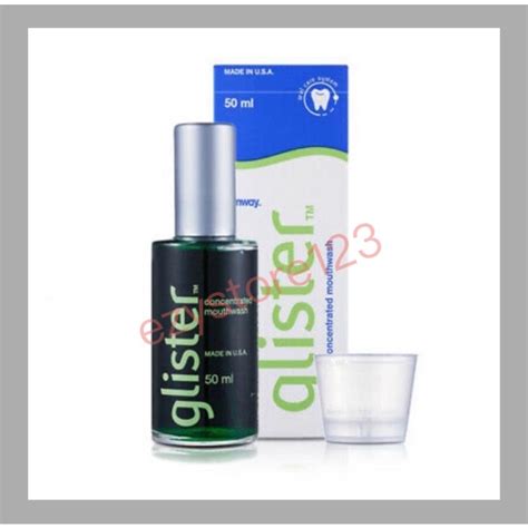 GLISTER Concentrated Anti-Plaque Mouthwash (50ml) | Shopee Malaysia