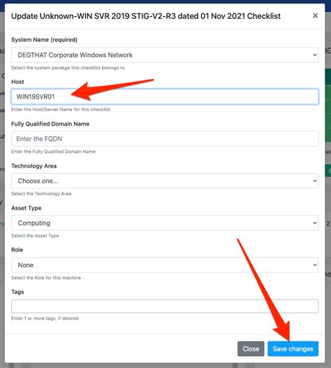FEATURE Create A Blank Checklist From The Template Issue 276 Cingulara Openrmf Docs GitHub