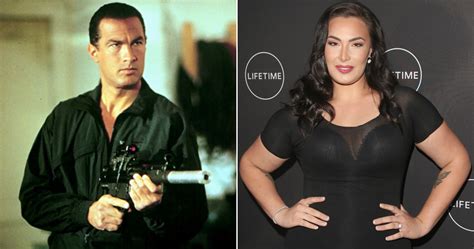 Action God Steven Seagal And Weird Science Bombshell Kelly Lebrock Have A Smokin Hot Plus