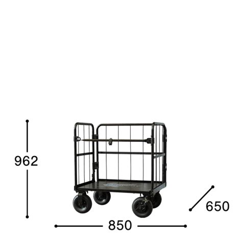 【新品】 クロウディ Low ブラック W850×d650×h962 台車屋五常