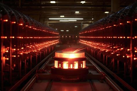 premium ai image particle accelerators beam guidance system created