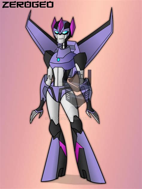 Transformers Animated Oc Femme Robot Commission By Zer0geo On