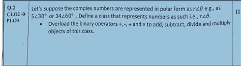 Solved Q Let S Suppose The Complex Numbers Are Chegg