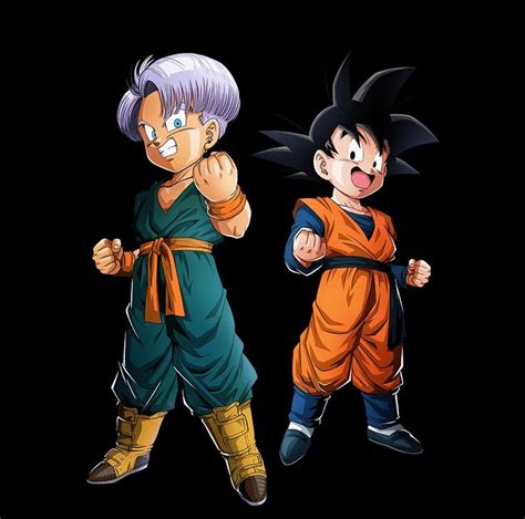 Pin By Ander Rosales On Goten And Trunks Are So Cute Together Anime