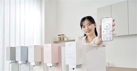 Lg 국내 첫 음성인식 정수기 출시