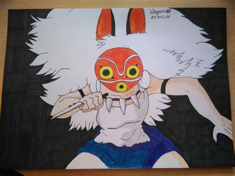 San La Princesa Mononoke StudioGhibli Arte Amino Amino