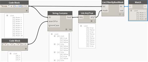 Search For Multiple Strings Ex Different Room Names In A String