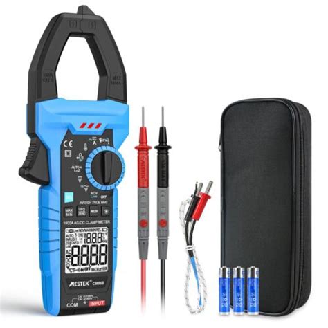 Inrush Digital Clamp Meter Multimeter 1000a Trms 6000 Counts Acdc