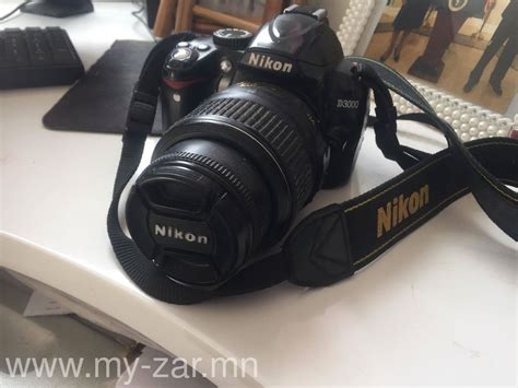 Nikon D3000 зургийн аппарат хямдхан зарна