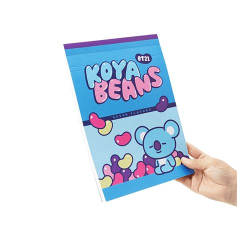 Bt21 Koya Sweet B5 Notepad Hallyumode