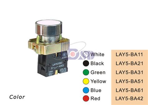 Industrial Push Button Electrical Switches For Magnetic Starter Lay5