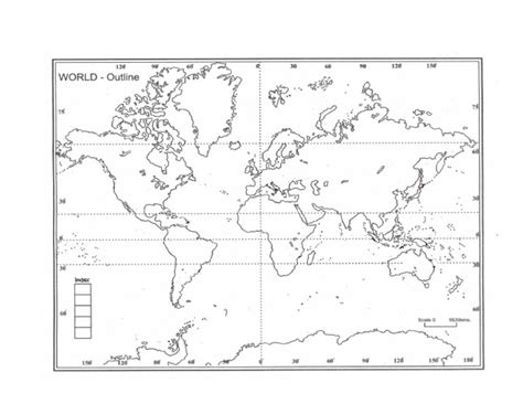 Geography Blank Map Pdf