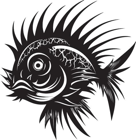 Diabolic Dive Sinistro Criatura Angular S Mbolo De Peixe