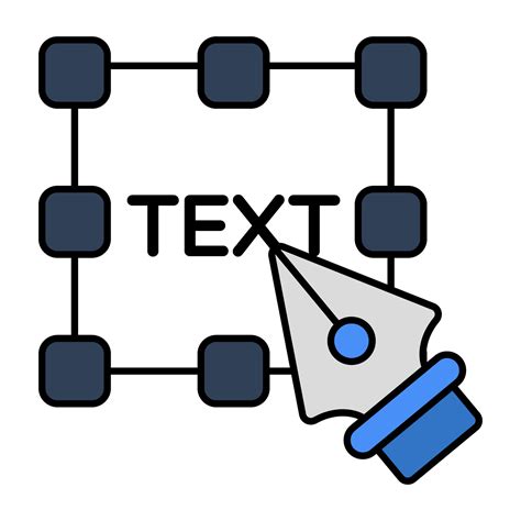 Pen With Nodes Bezier Tool Icon 34463850 Vector Art At Vecteezy